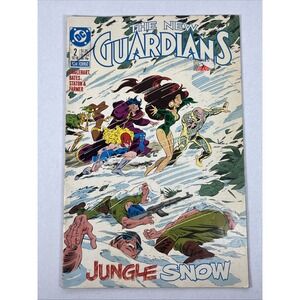 Toys | The New Guardians 2 Comic 1988 Dc Comics Millenium Snowflame ...